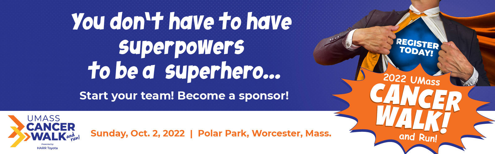 UMass Cancer Walk and Run - supporting UMMS cancer research